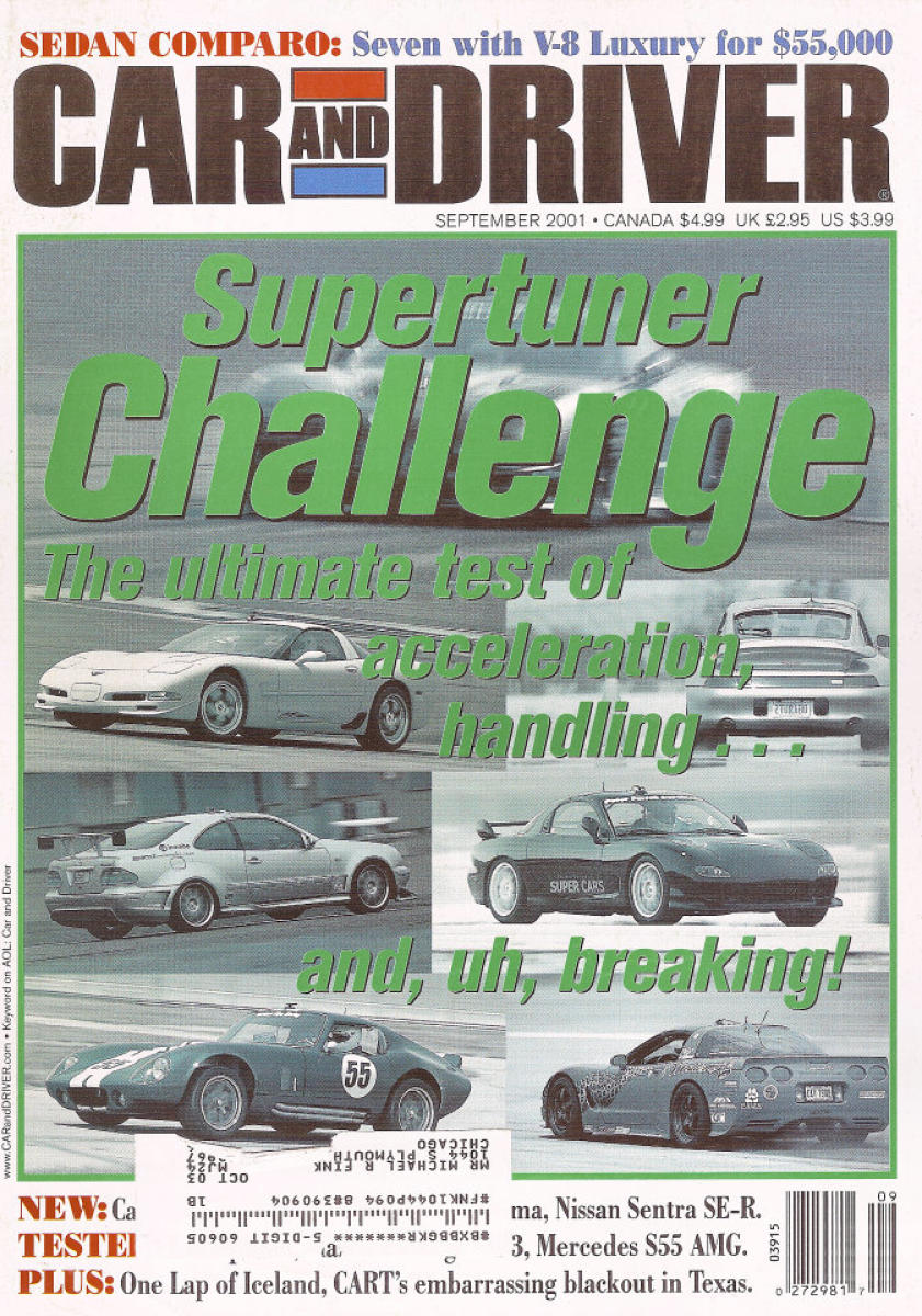 Car and Driver | September 2001 at Wolfgang's