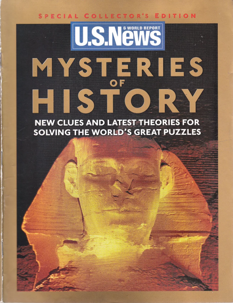 U.S. News & World Report - Mysteries of History | 2001 at Wolfgang's