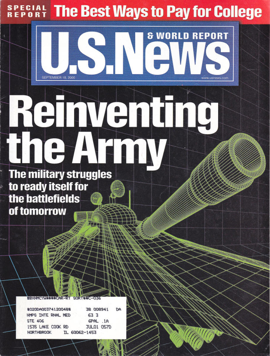 U.S. News & World Report | September 18, 2000 at Wolfgang's