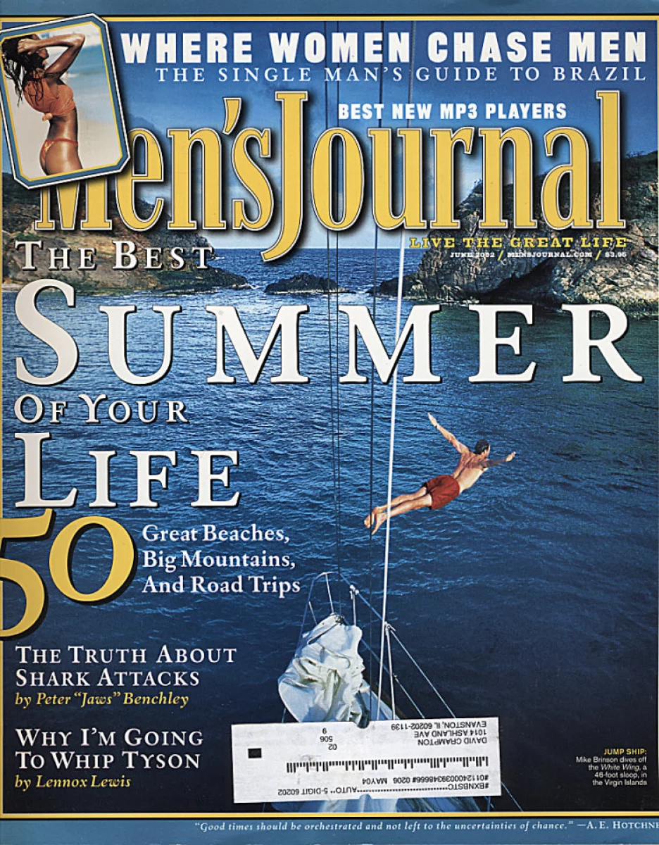 Men's Journal | June 2002 at Wolfgang's