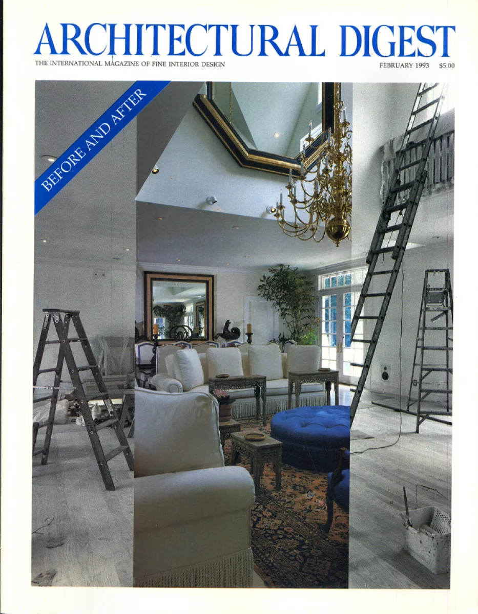 Architectural Digest | February 1993 at Wolfgang's