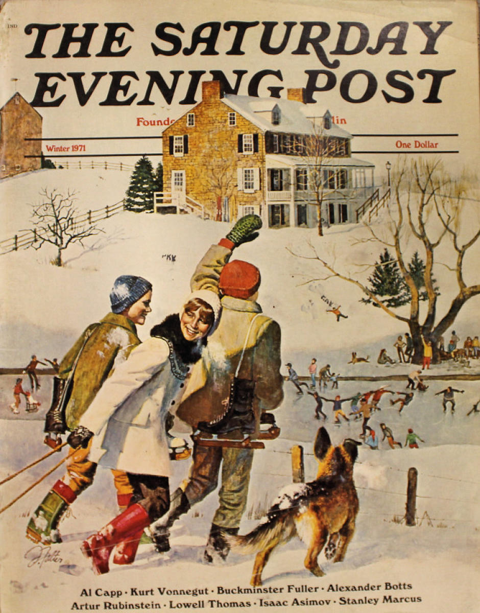 The Saturday Evening Post | December 1971 at Wolfgang's