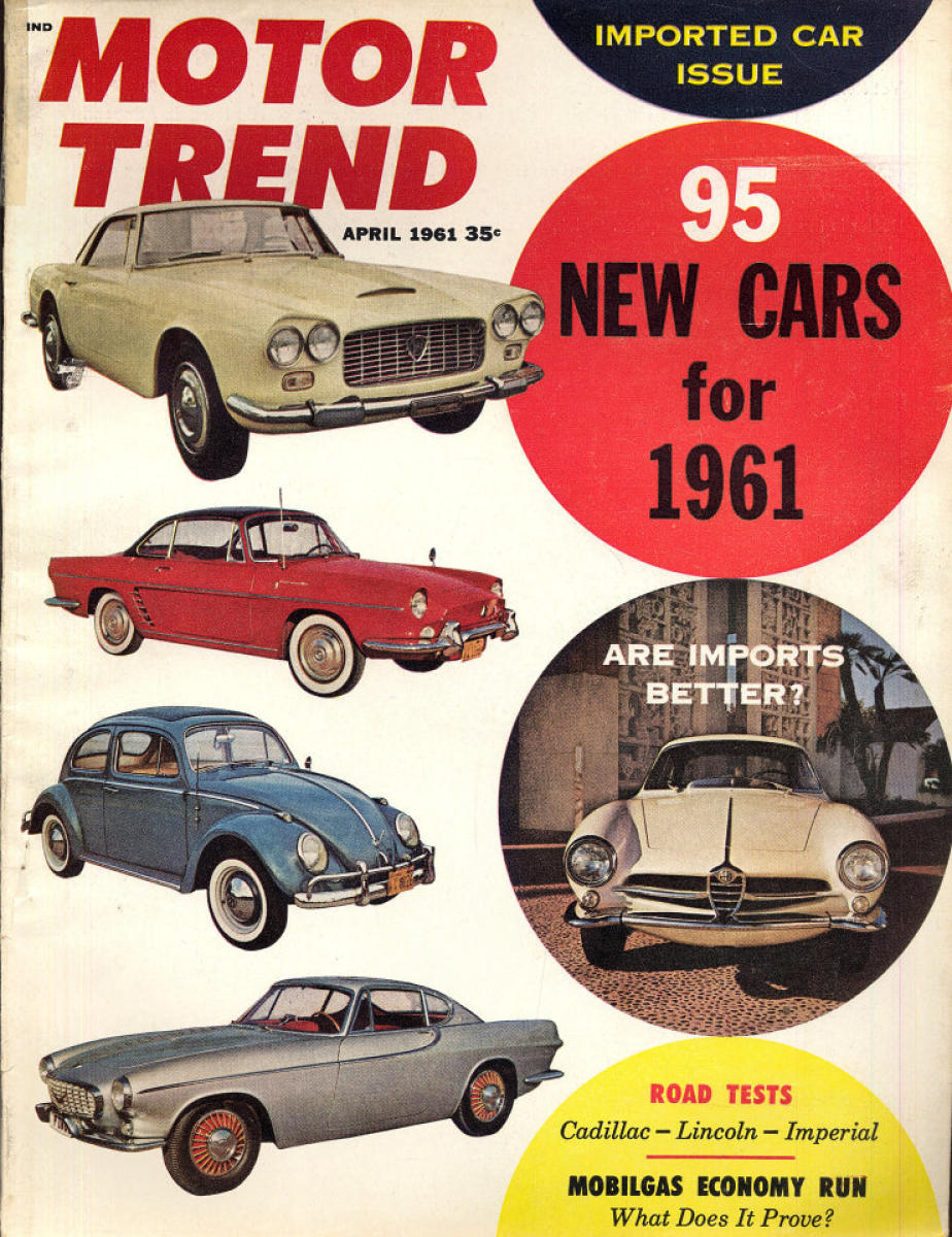 Motor Trend | April 1961 at Wolfgang's
