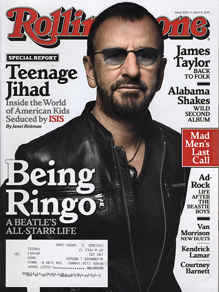 Rolling Stone | April 9, 2015 at Wolfgang's