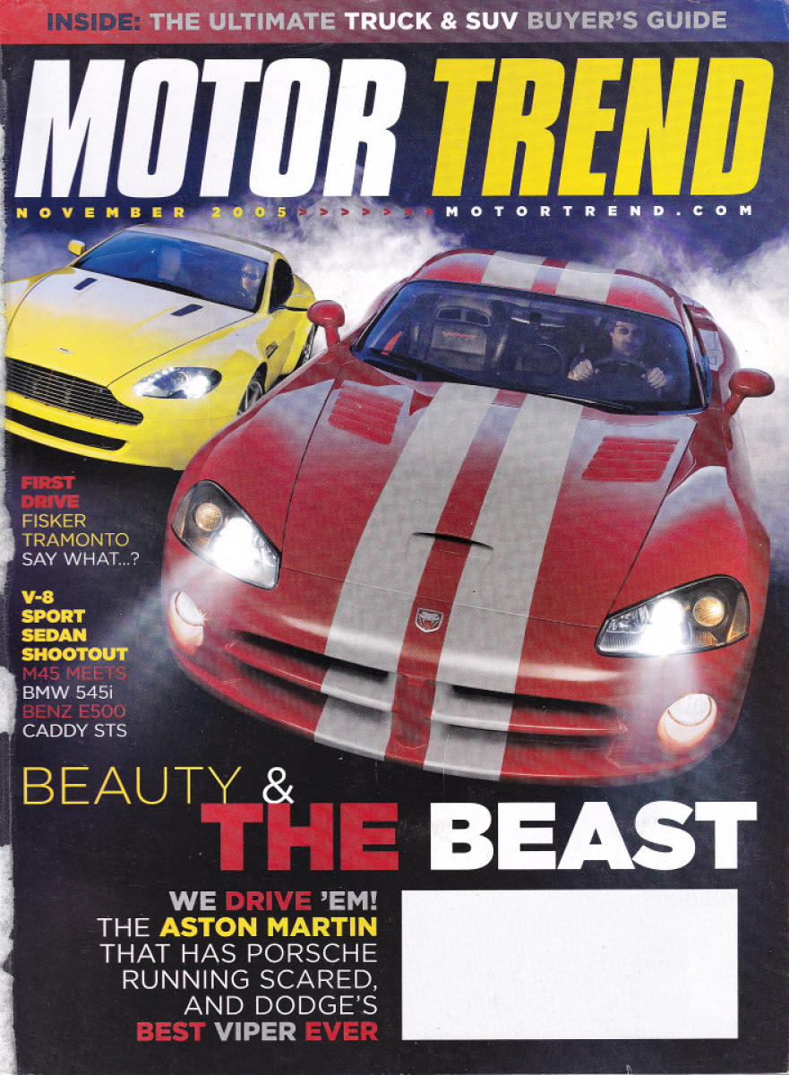 Motor Trend | November 2005 at Wolfgang's