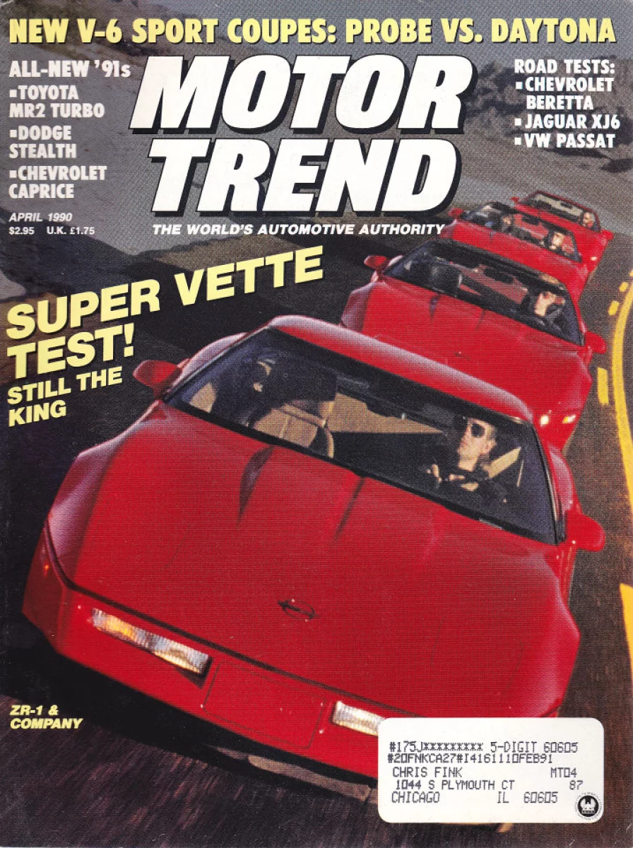 Motor Trend | April 1990 at Wolfgang's