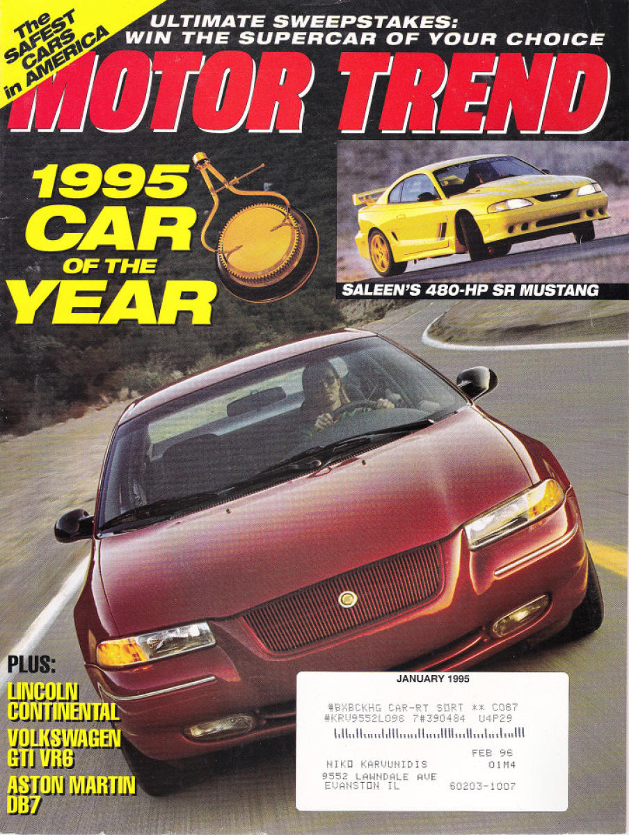 Motor Trend | January 1995 at Wolfgang's