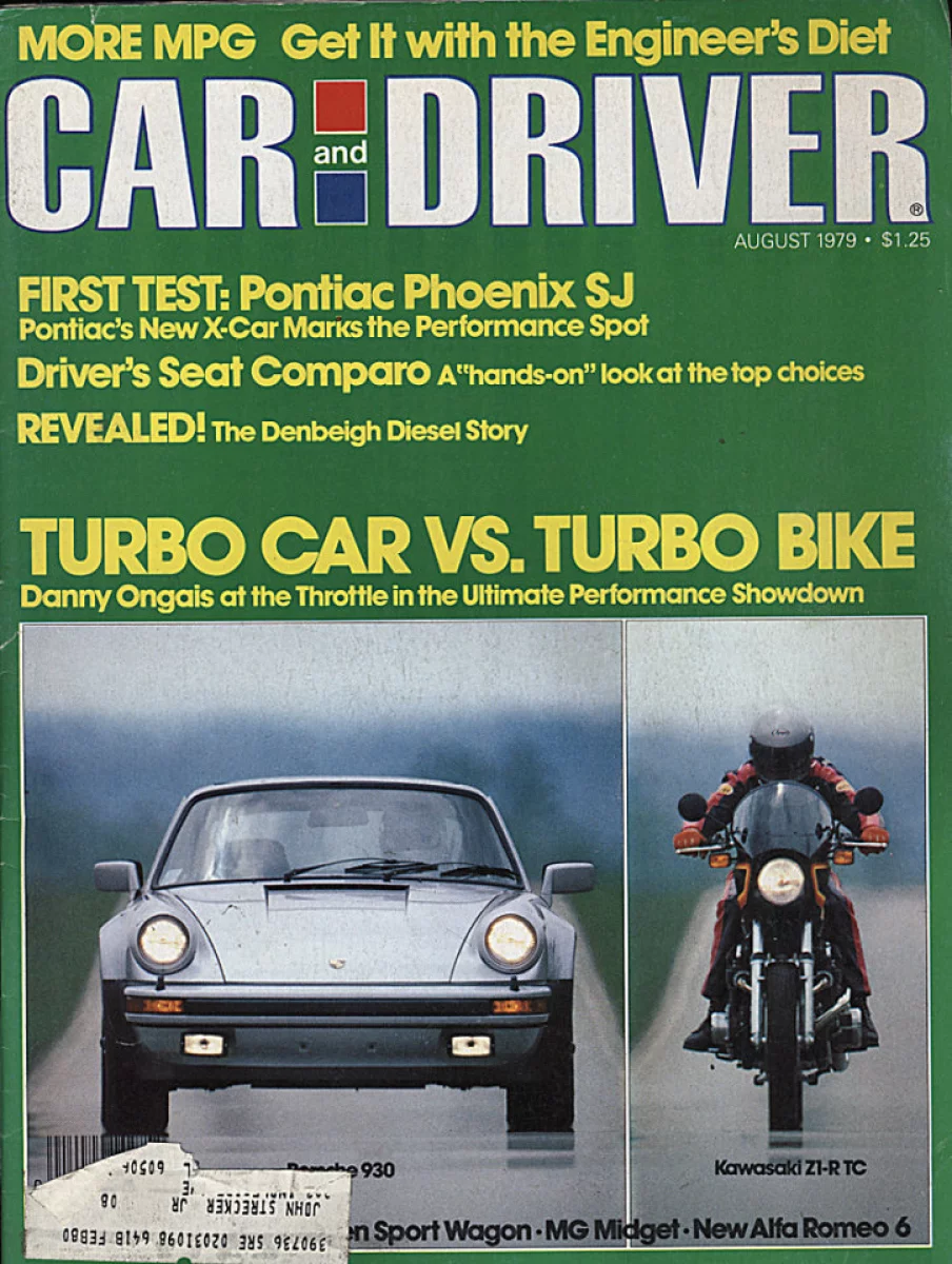 Car and Driver | August 1979 at Wolfgang's