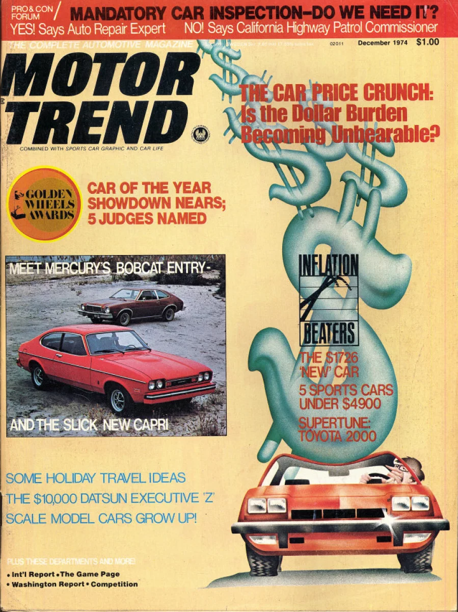Motor Trend | December 1974 at Wolfgang's