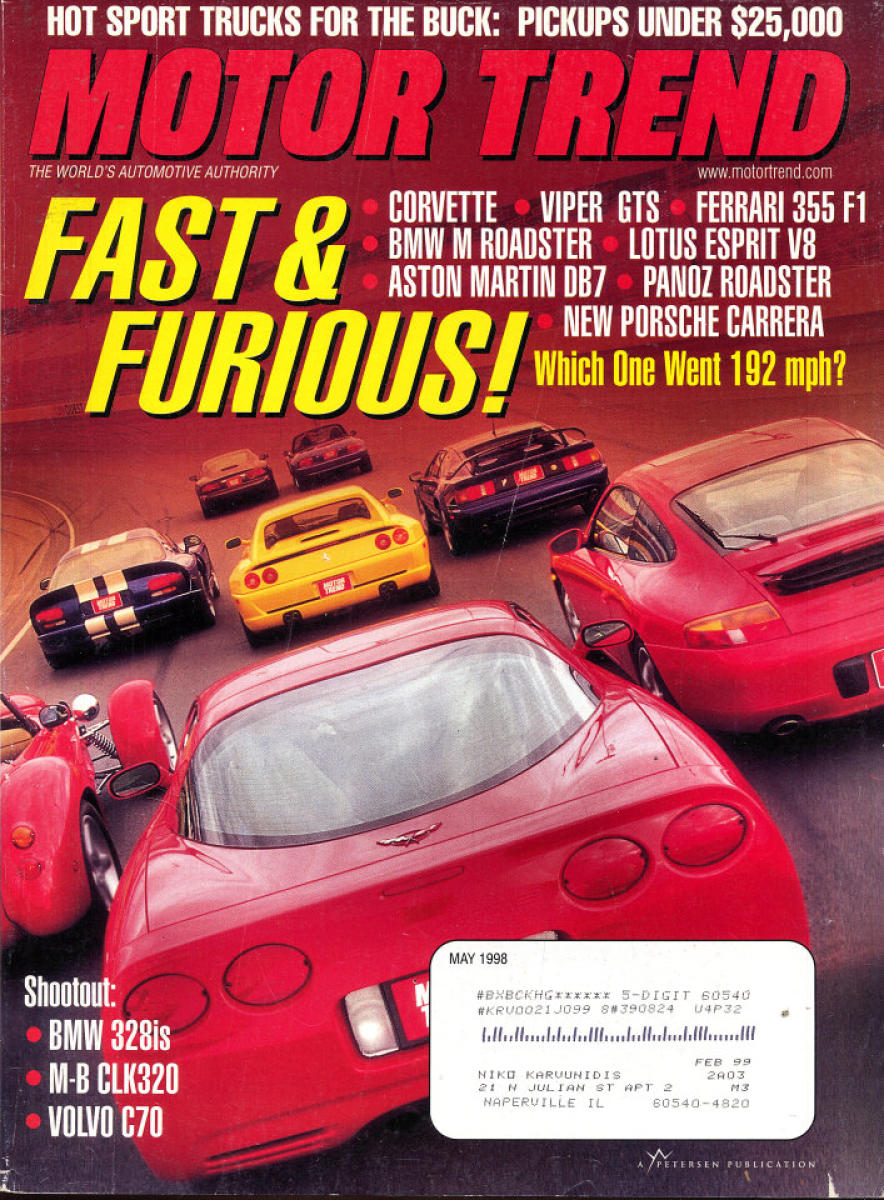 Motor Trend | May 1998 at Wolfgang's