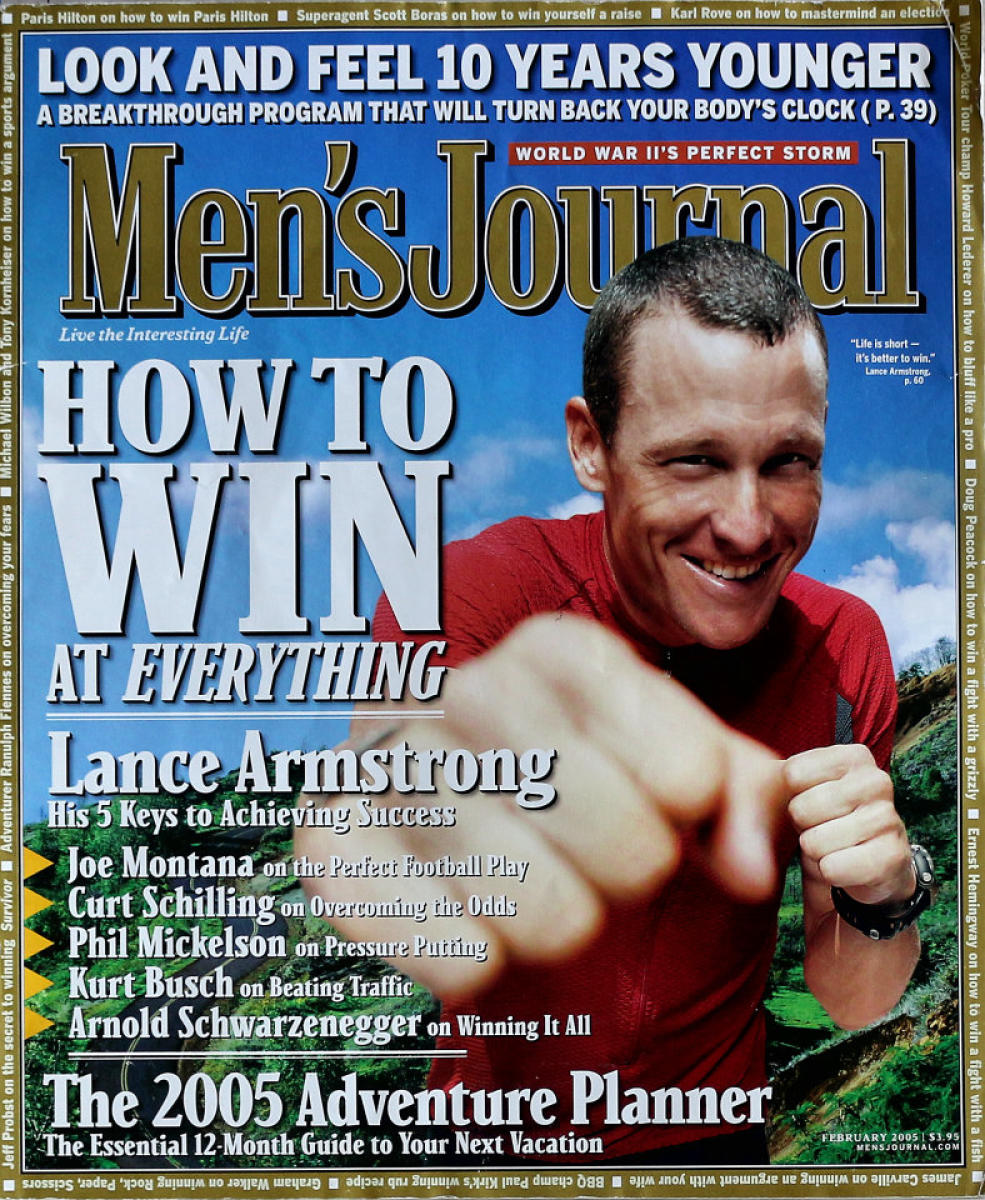 Men's Journal | February 2005 at Wolfgang's