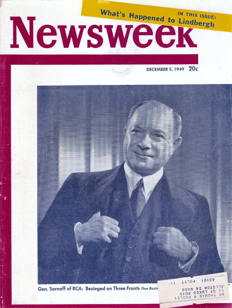 Newsweek | December 5, 1949 at Wolfgang's