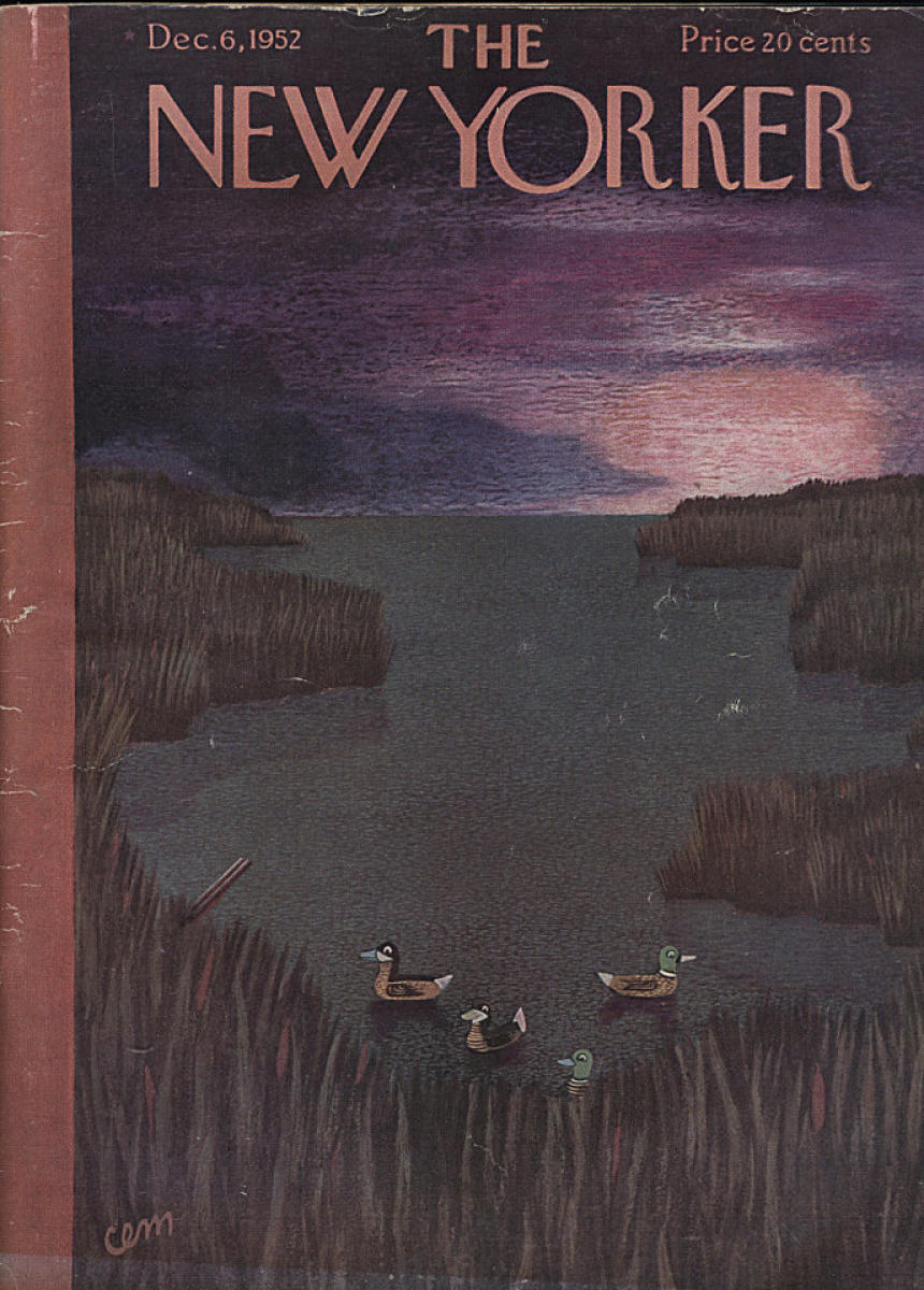 The New Yorker | December 6, 1952 at Wolfgang's