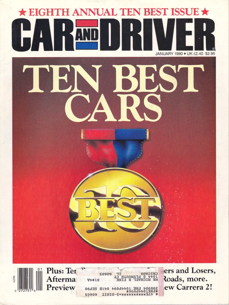 Car and Driver | January 1990 at Wolfgang's