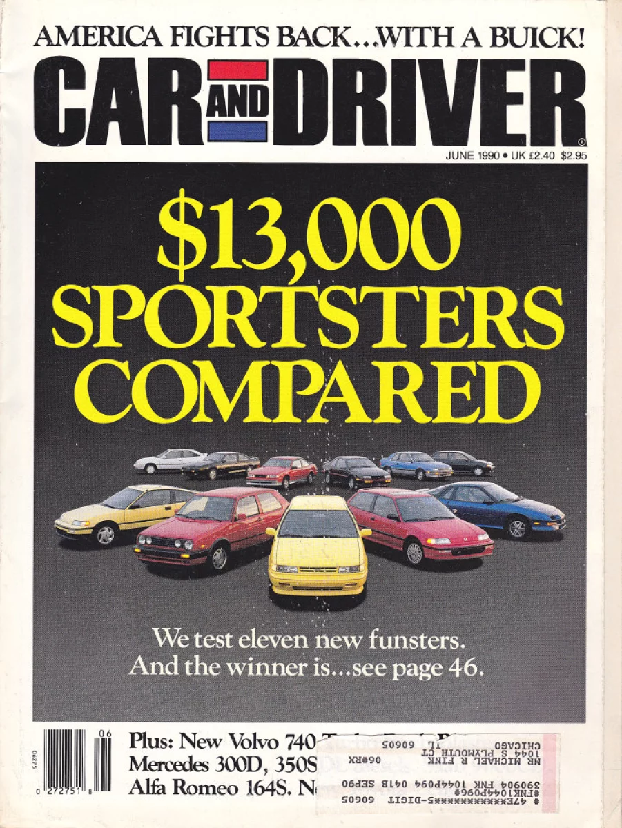 Car and Driver | June 1990 at Wolfgang's
