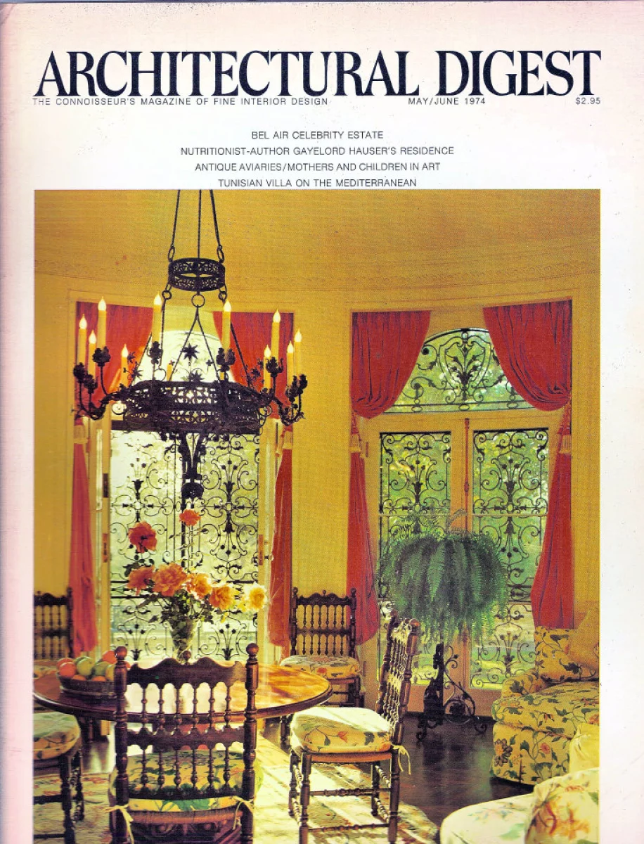 Architectural Digest | May 1974 at Wolfgang's