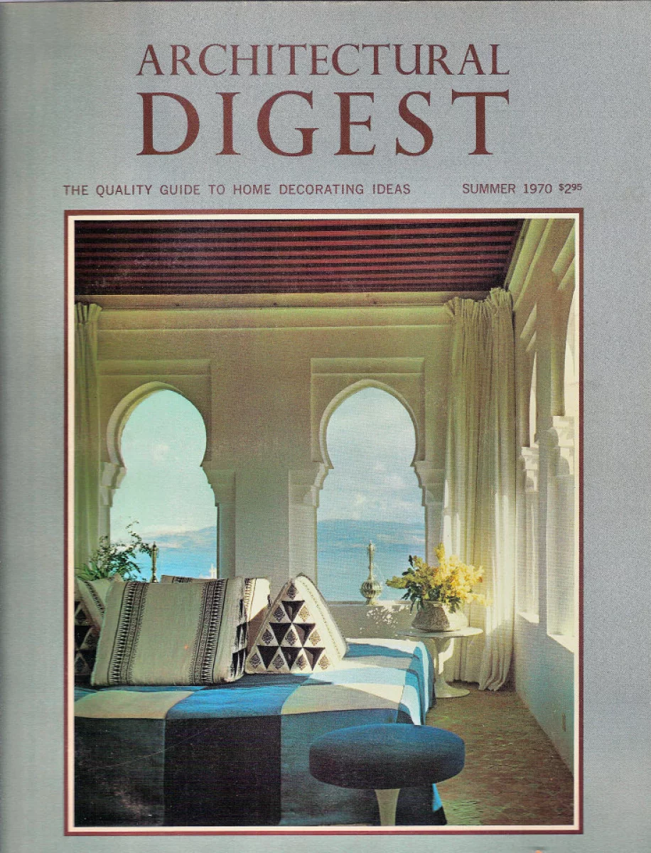 Architectural Digest | June 1970 at Wolfgang's