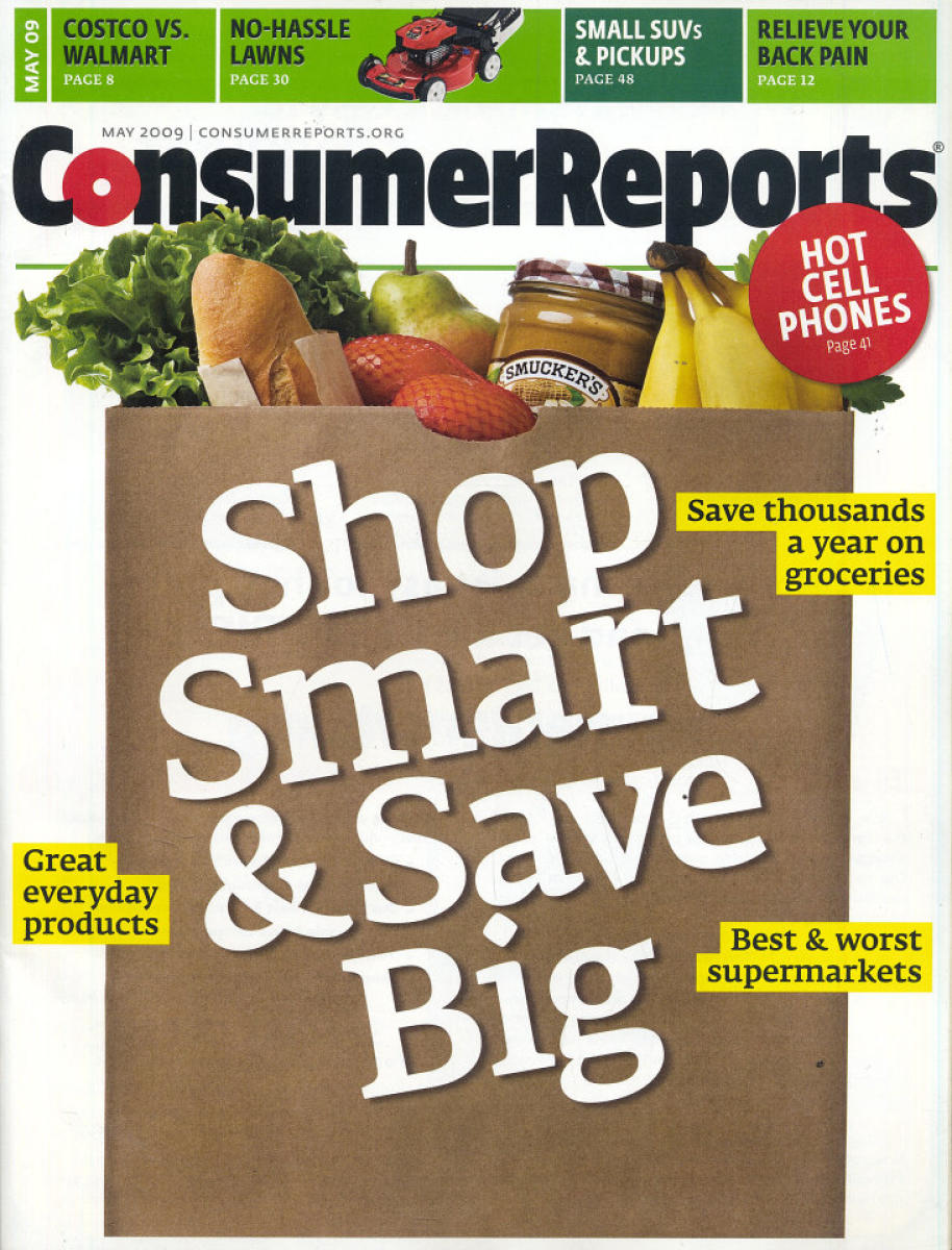 Consumer Reports | May 2009 at Wolfgang's