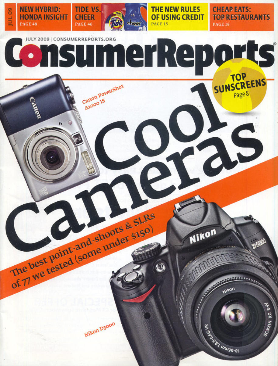 Consumer Reports | July 2009 at Wolfgang's