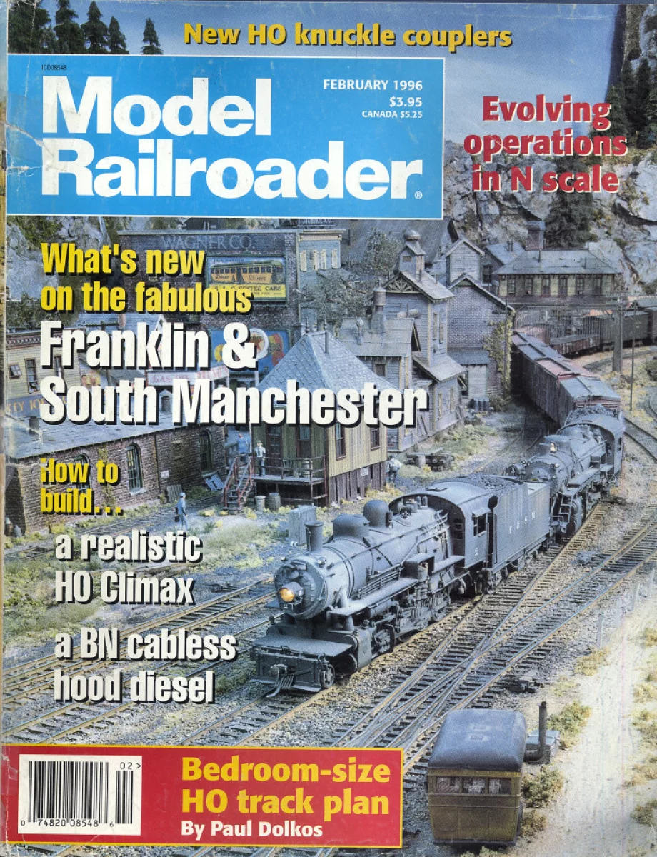 Model Railroader | February 1996 at Wolfgang's