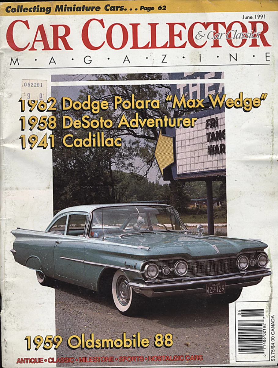 Car Collector and Car Classics | June 1991 at Wolfgang's