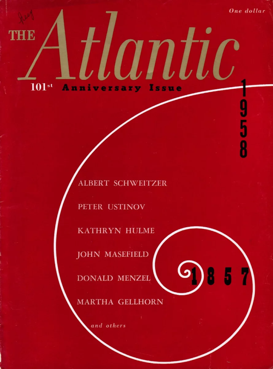 The Atlantic | November 1958 at Wolfgang's