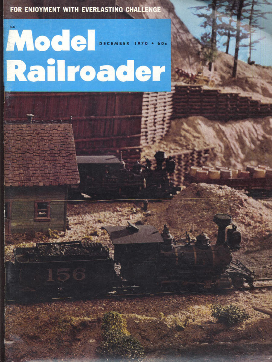 Model Railroader | December 1970 at Wolfgang's