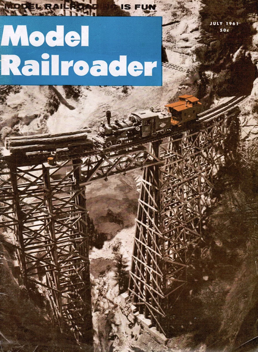 Model Railroader | July 1961 at Wolfgang's