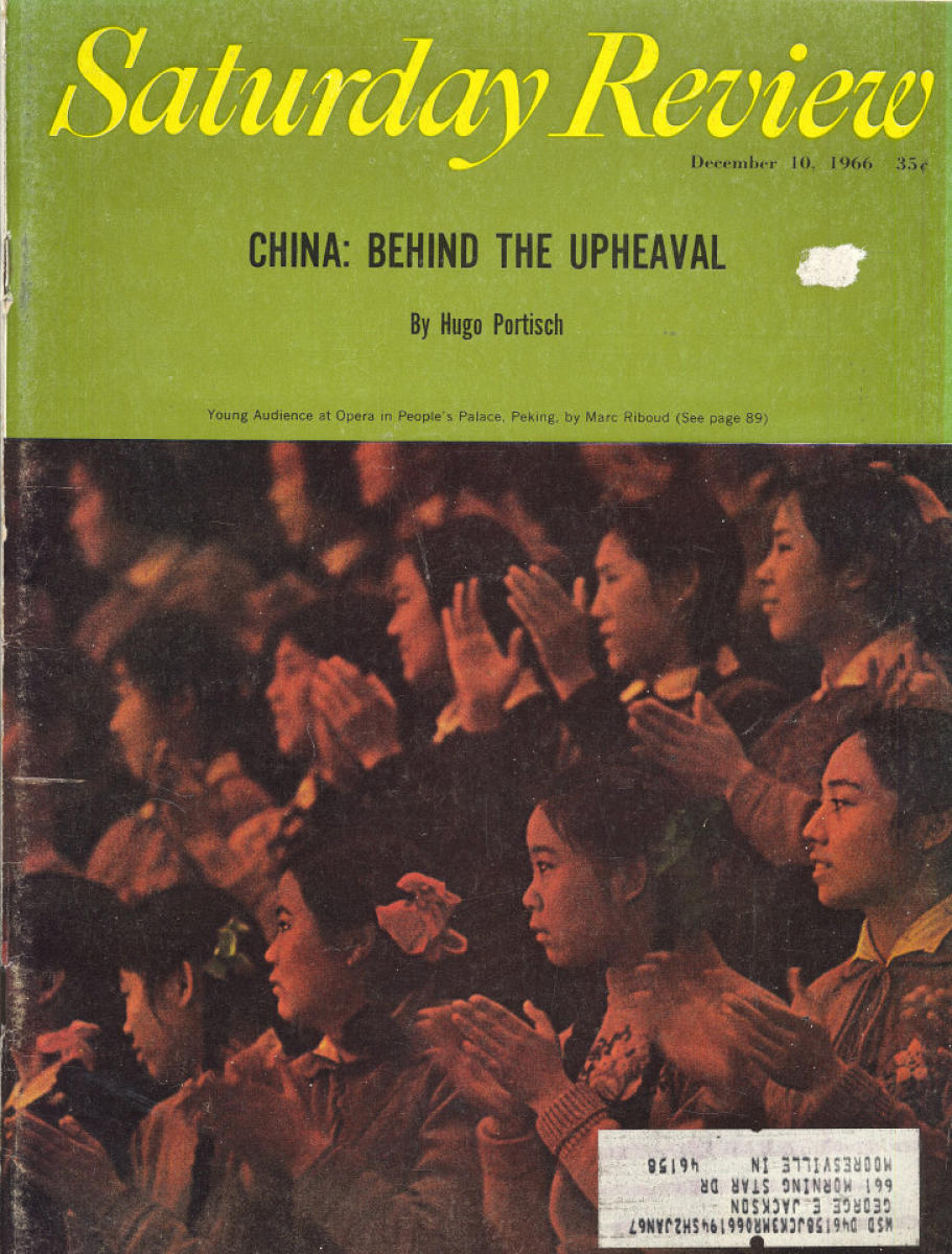 The Saturday Review | December 10, 1966 at Wolfgang's