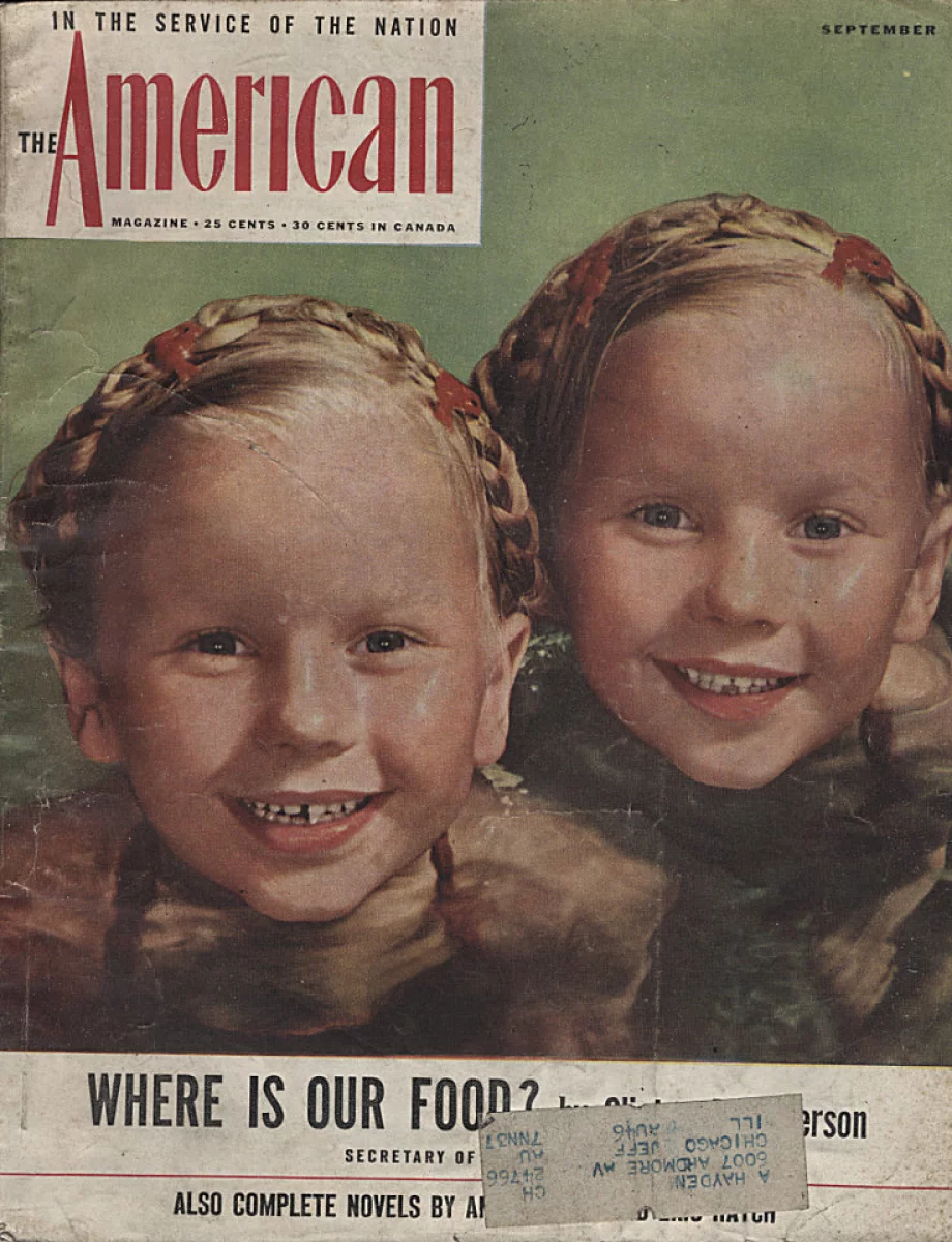 The American Magazine | September 1945 at Wolfgang's