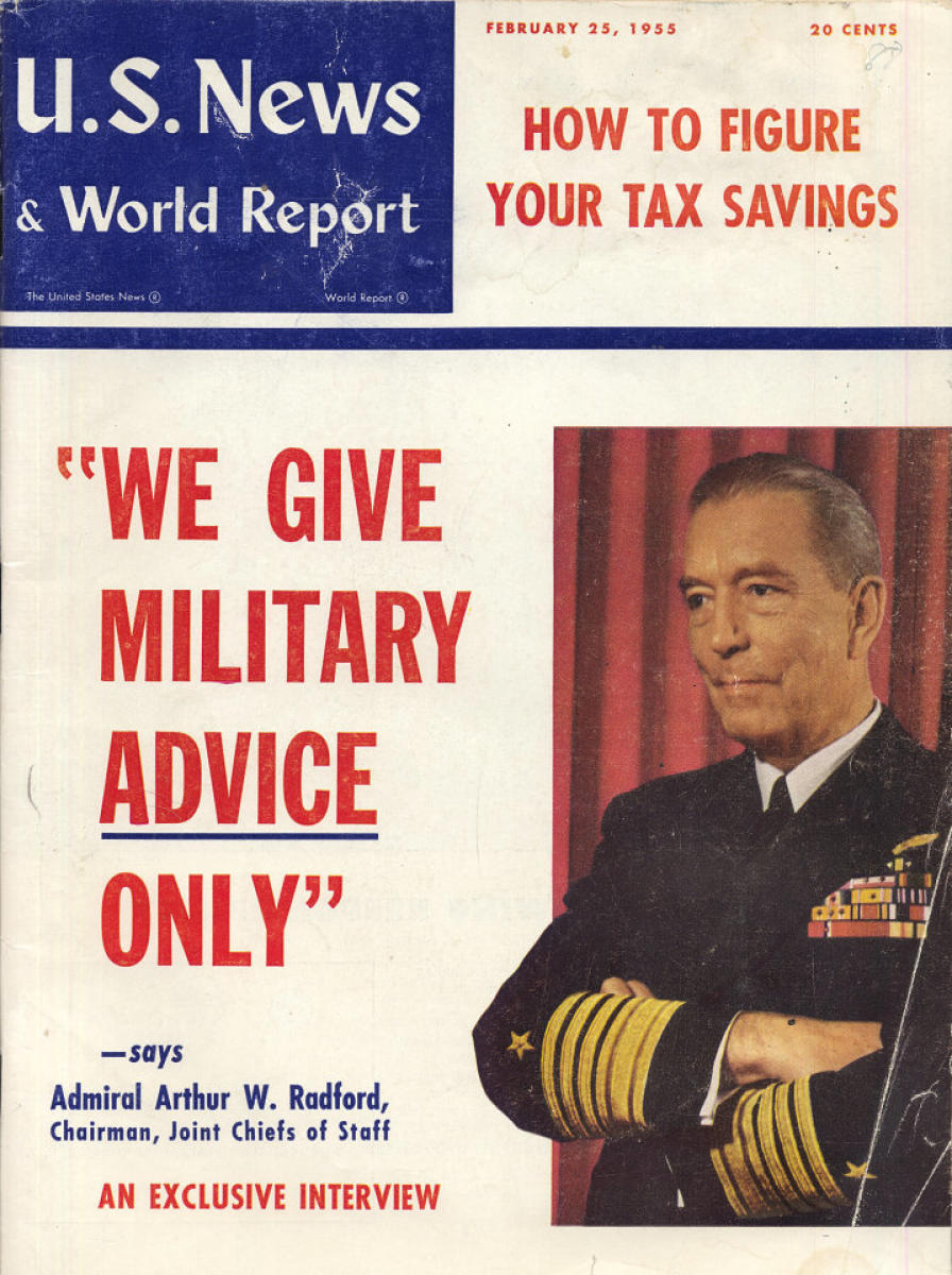 U.S. News & World Report | February 25, 1955 at Wolfgang's