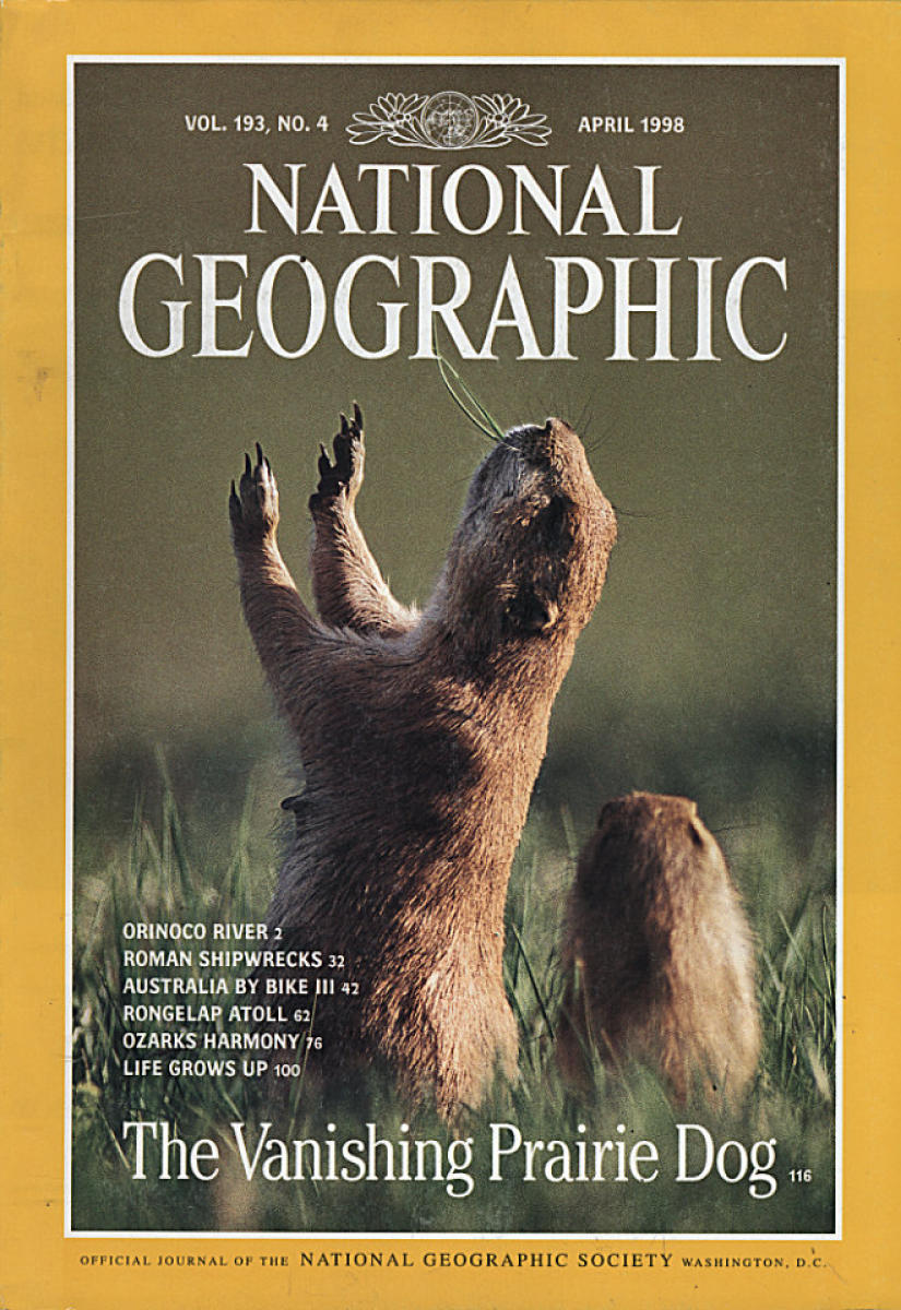 National Geographic | April 1998 at Wolfgang's
