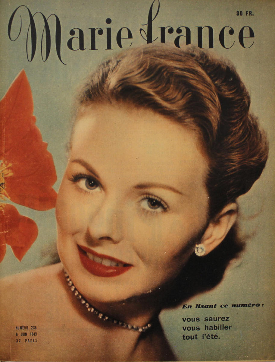 Marie France | June 6, 1949 at Wolfgang's