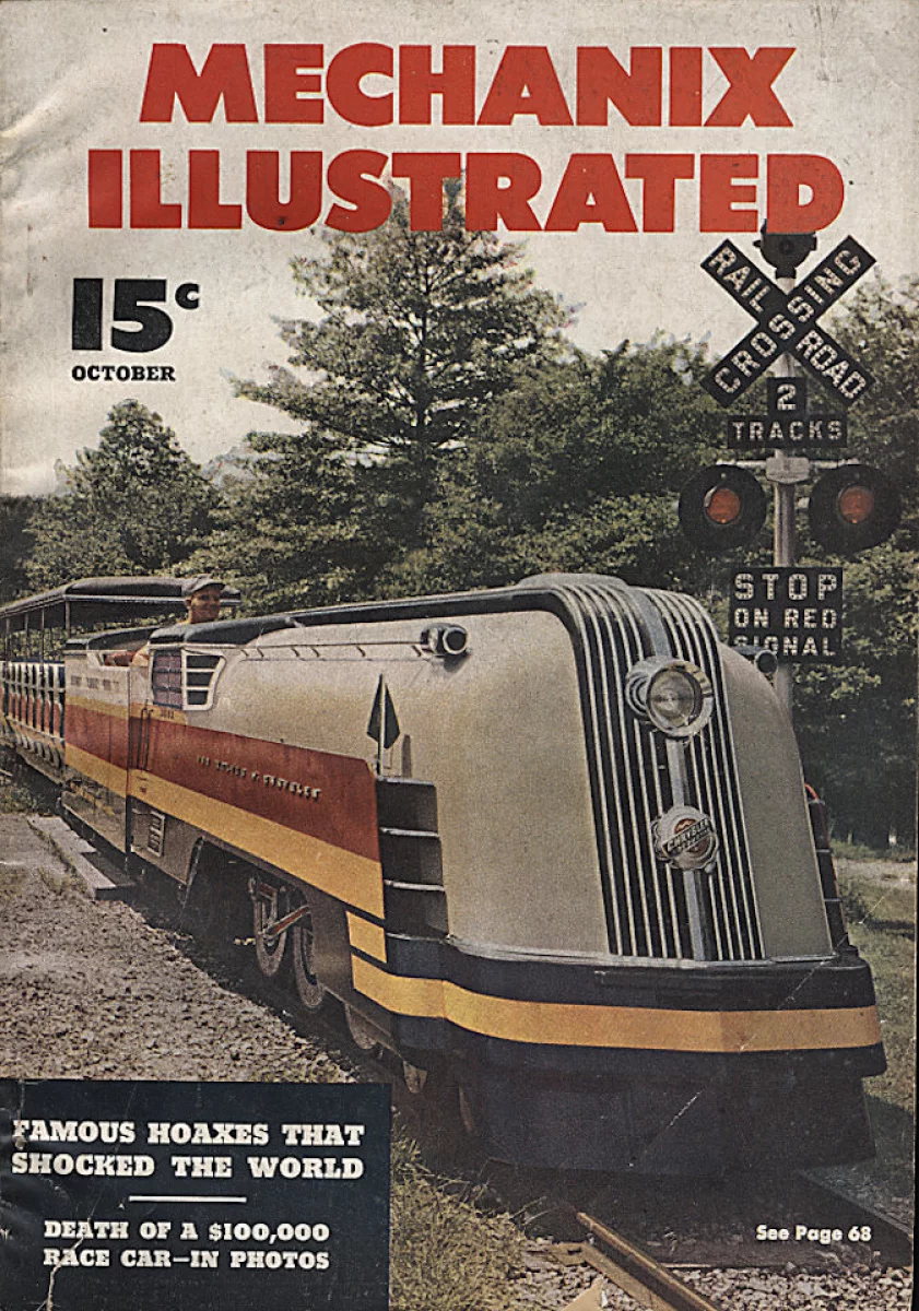 Mechanix Illustrated | October 1949 at Wolfgang's