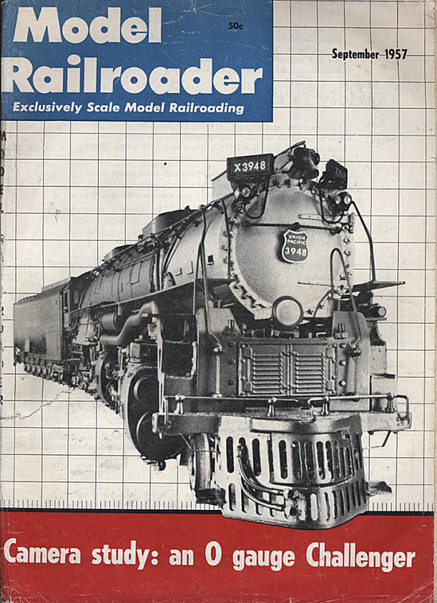 Model Railroader | September 1957 at Wolfgang's