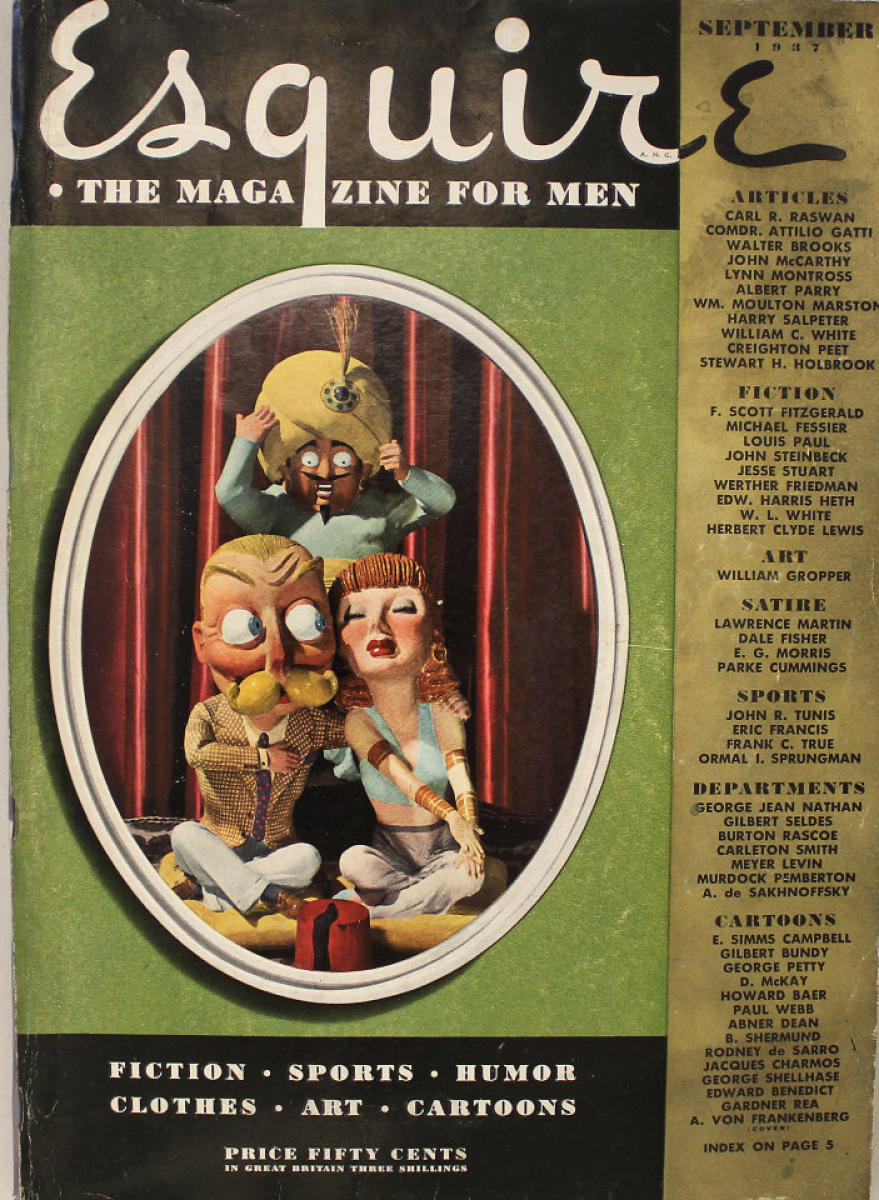Esquire | September 1937 at Wolfgang's