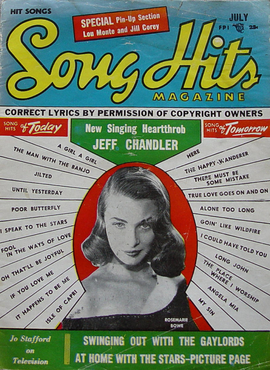 Song Hits | July 1954 at Wolfgang's