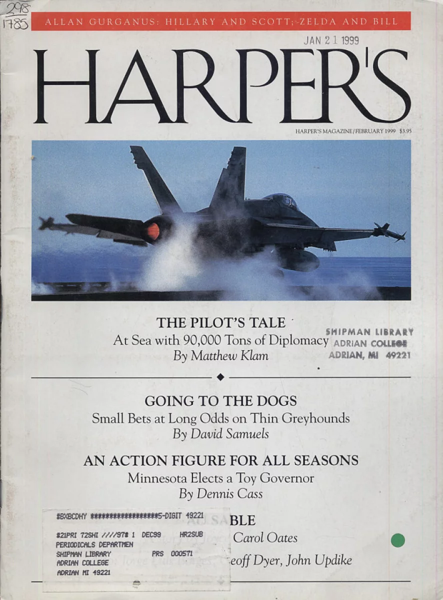 Harper's | February 1999 at Wolfgang's