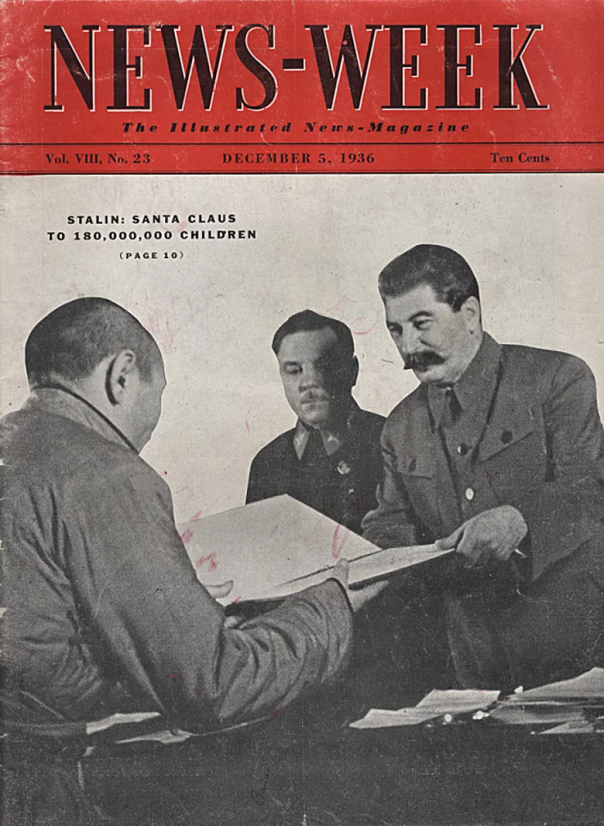 Newsweek | December 5, 1936 at Wolfgang's