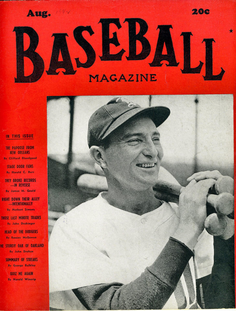 Baseball | August 1942 at Wolfgang's