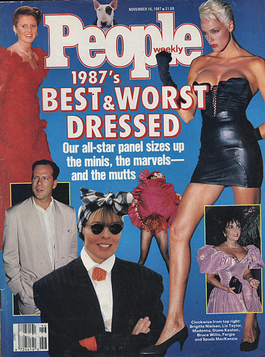 People 1987 Best and Worst Dressed | November 16, 1987 at Wolfgang's