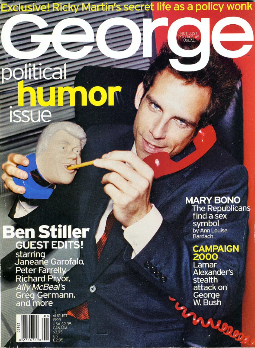George: Political Humor Issue | August 1999 at Wolfgang's