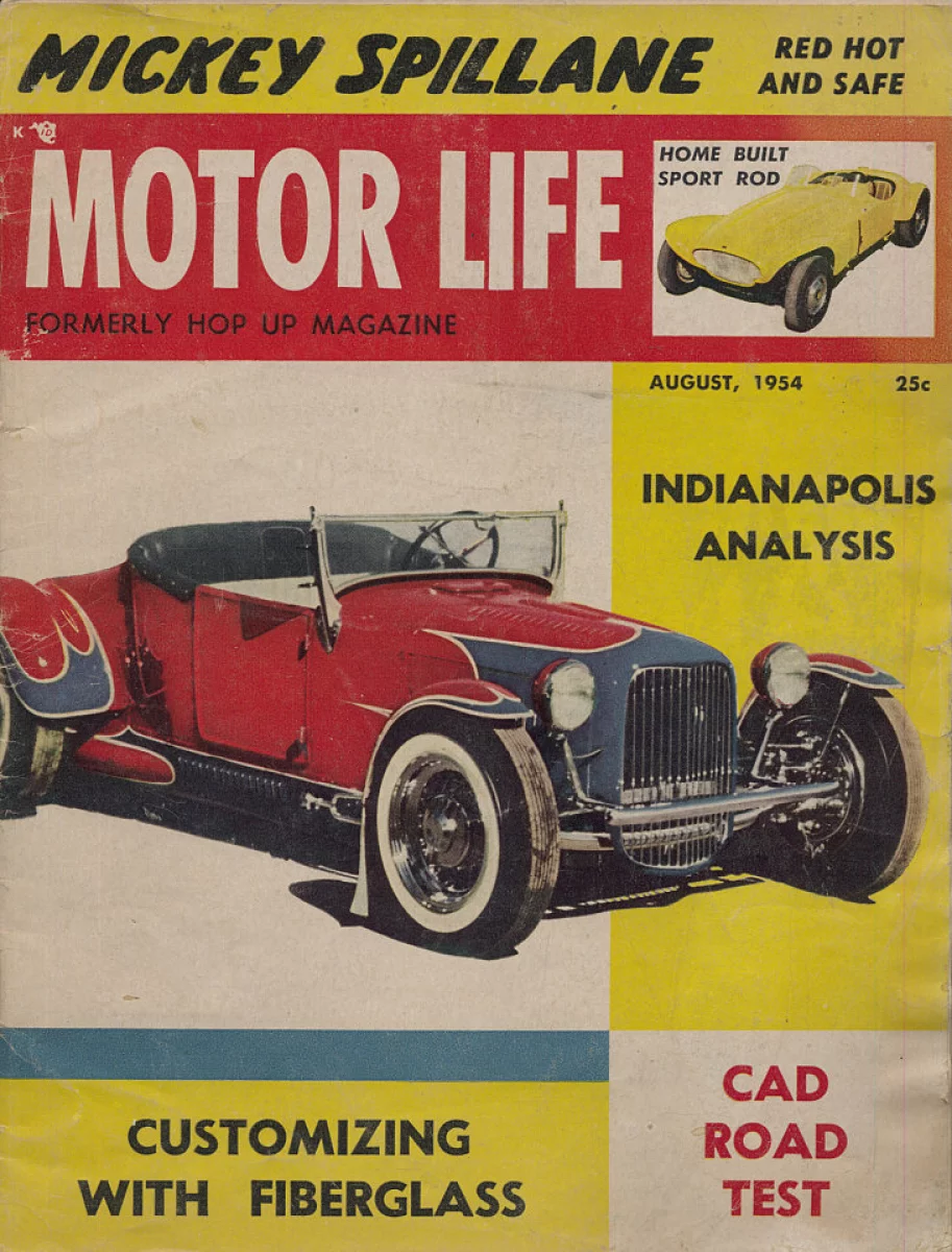 Motor Life | August 1954 at Wolfgang's