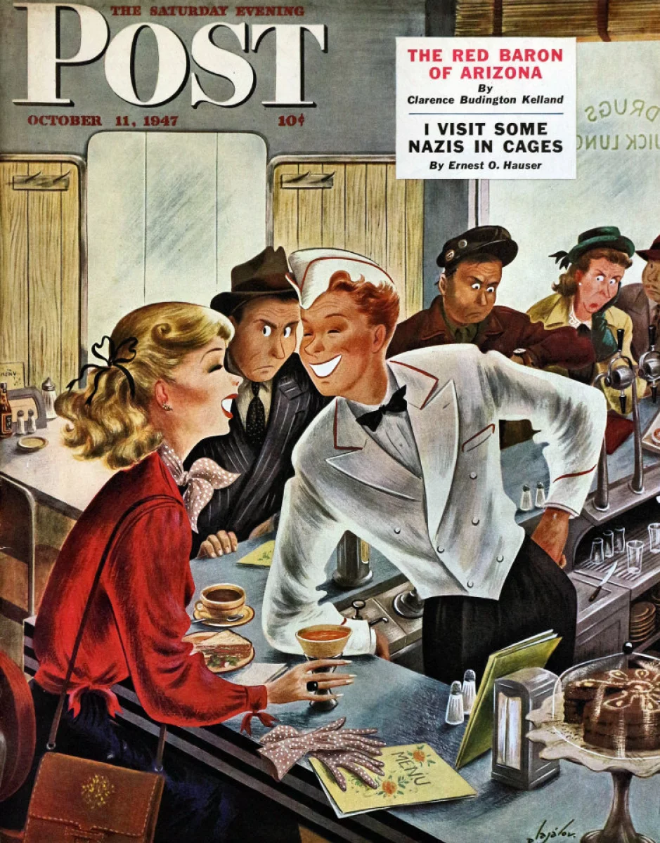 The Saturday Evening Post | October 11, 1947 at Wolfgang's