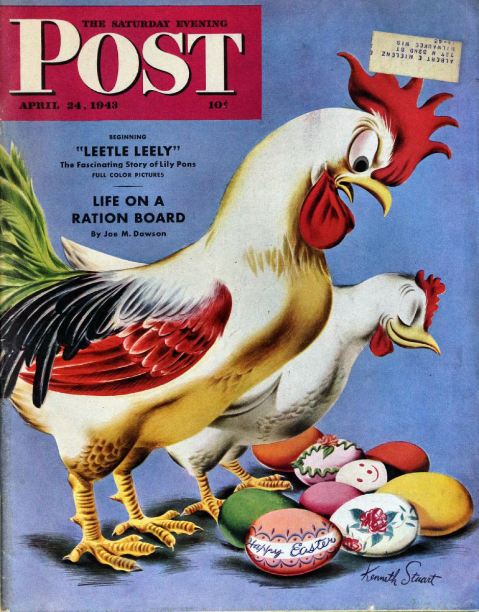 The Saturday Evening Post | April 24, 1943 at Wolfgang's