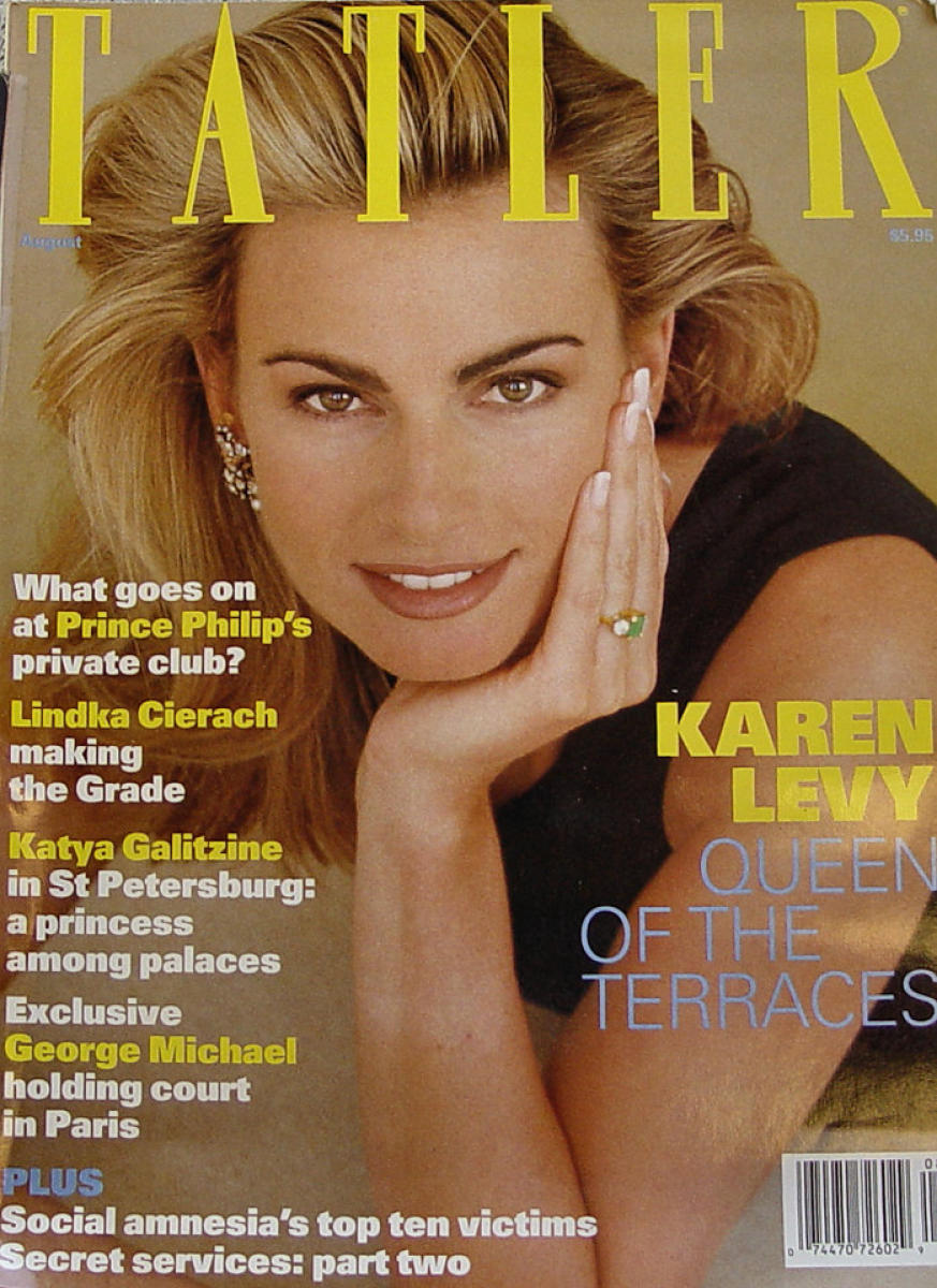 Tatler | August 1992 at Wolfgang's