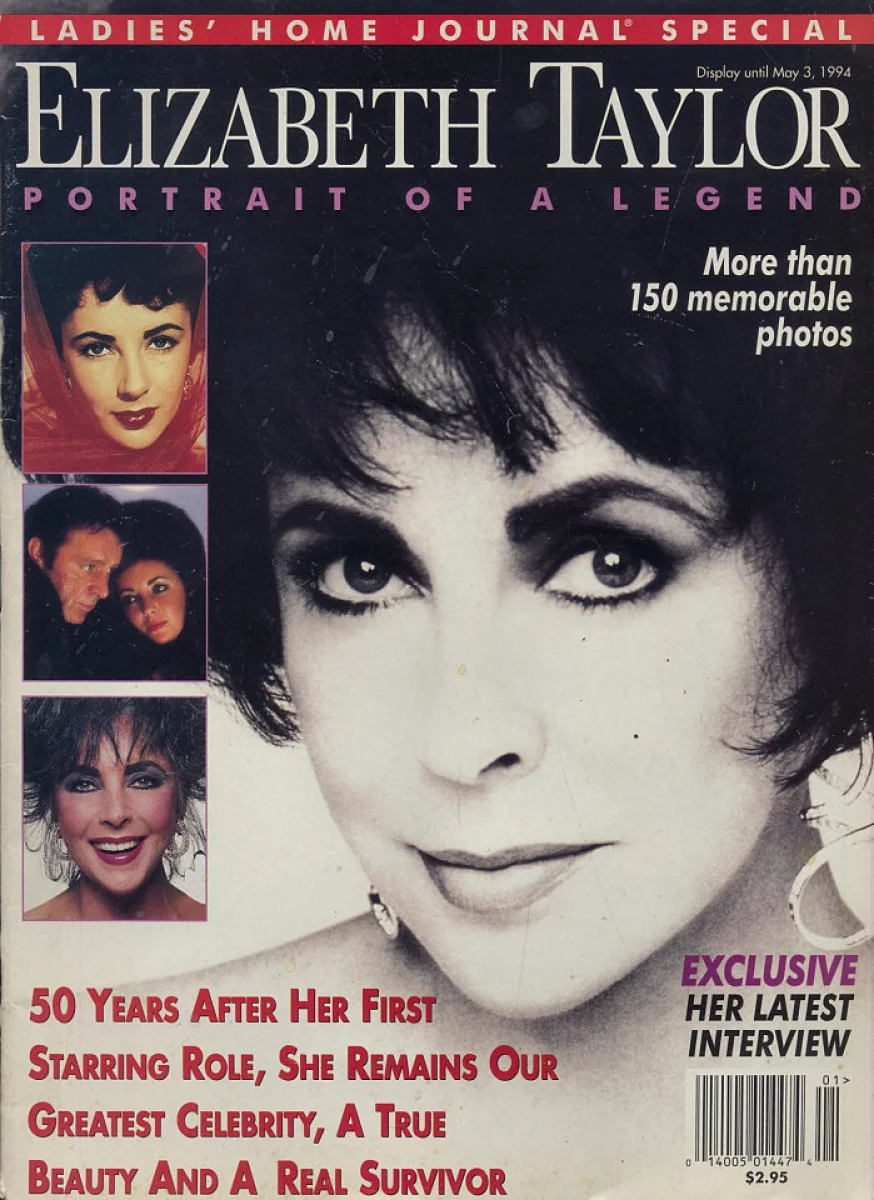 Ladies' Home Journal - Elizabeth Taylor: Portrait of a Legend | May 3 ...