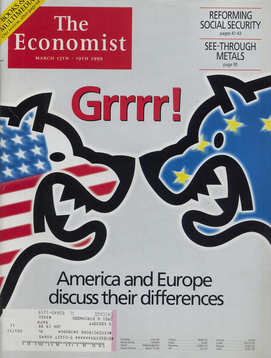The Economist | March 13, 1999 at Wolfgang's