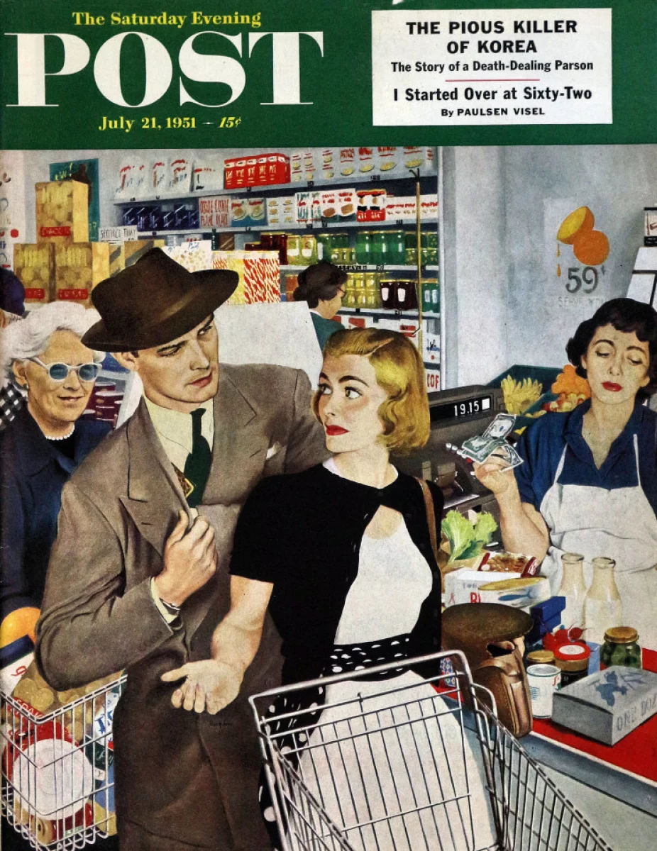 The Saturday Evening Post | July 21, 1951 at Wolfgang's