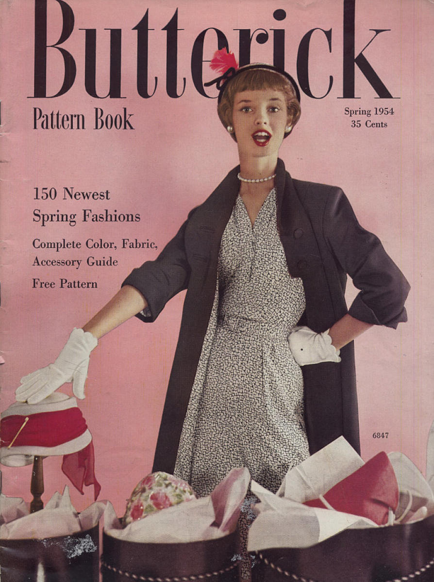 Butterick Pattern Book | 1954 at Wolfgang's